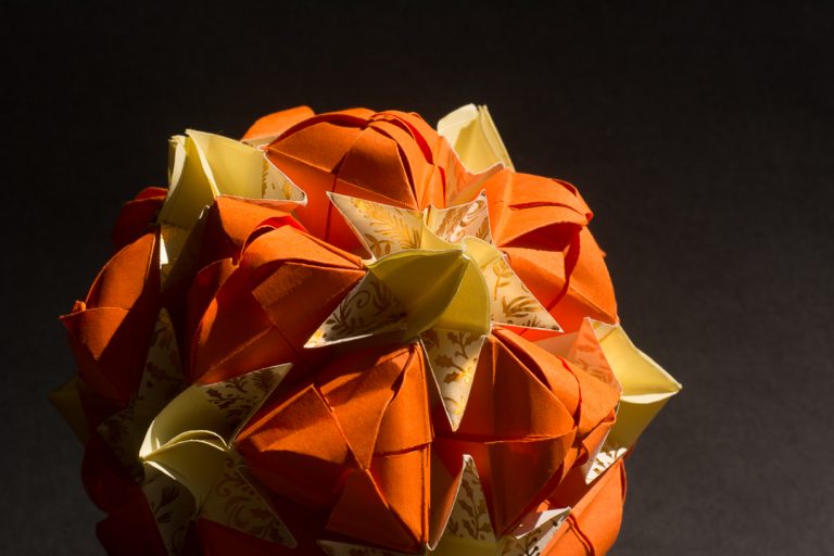 Sweet Spring Kusudama Designed By Natalia Romanenko