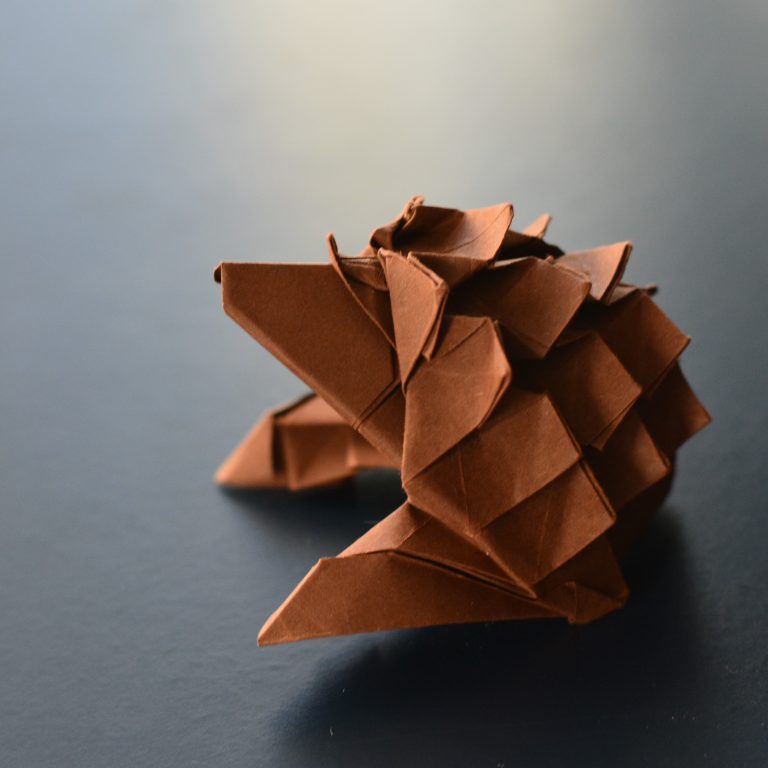 Celebrate Hedgehog Day With This Origami Hedgehog