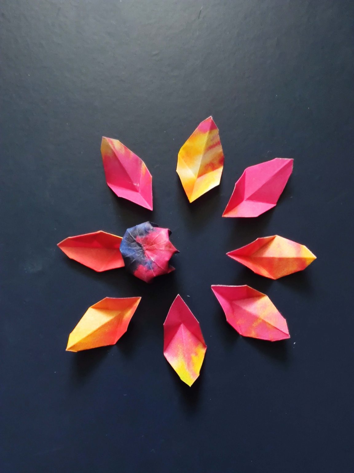 Origami Sunflowers Just In Time For Bring Flowers To Someone Day