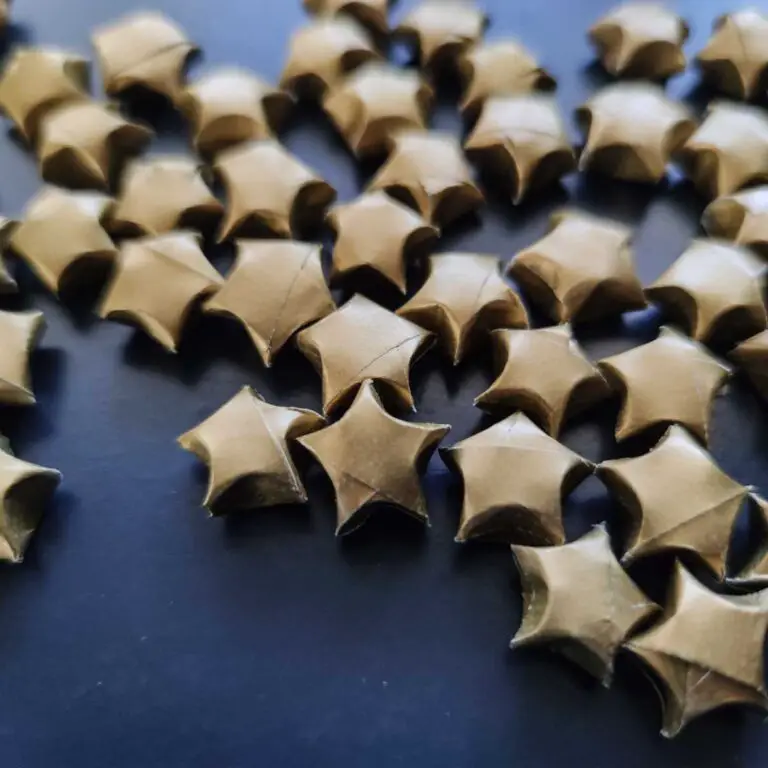 Homemade Origami Christmas Decorations For Our Windows